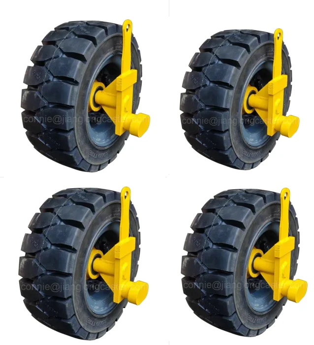 Super Heavy Duty Container Wheels - 5T & 7T Load Capacity