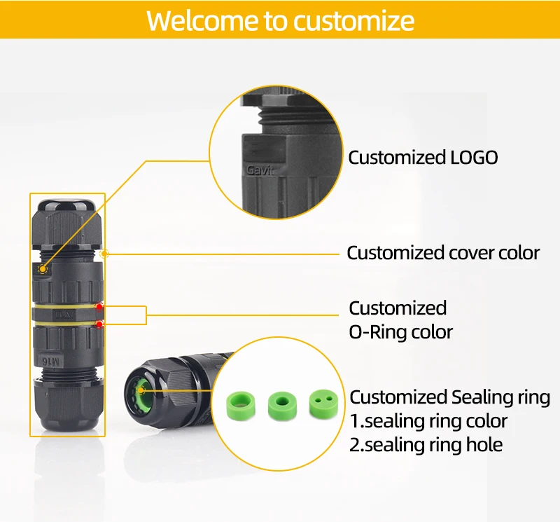 IP68 Power Cable Connector Types - Reliable Waterproof Solutions