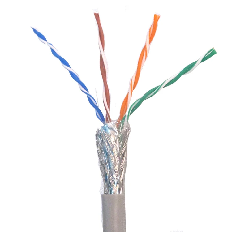 CAT5E SFTP LAN Cable 1m Bare Copper Network Ethernet Cable with PVC ...