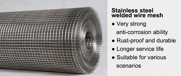 Stainless Steel Welded Wire Mesh for Protective Fencing