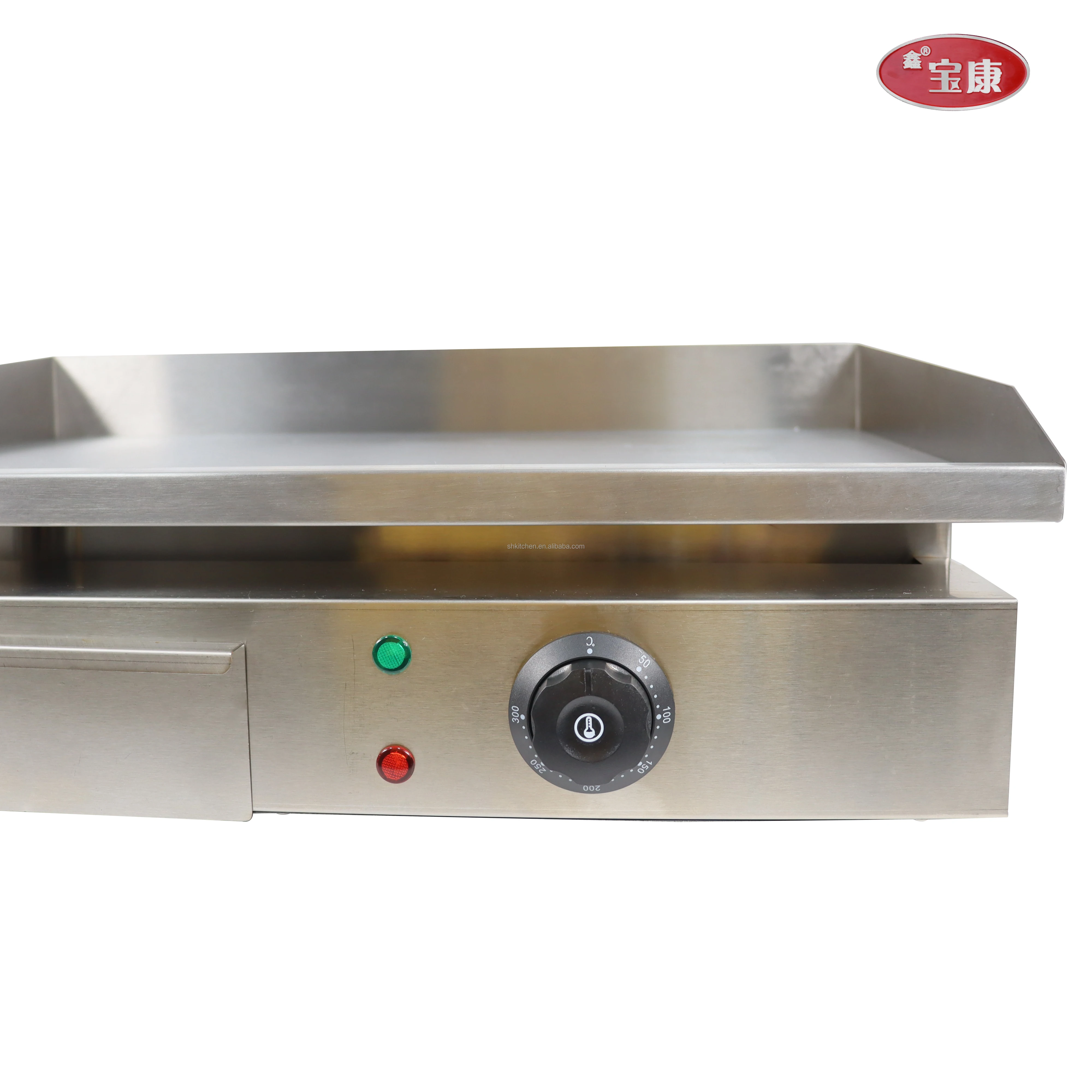 Commercial Kitchen Equipment Restaurant Burger Electric Griddle Table ...