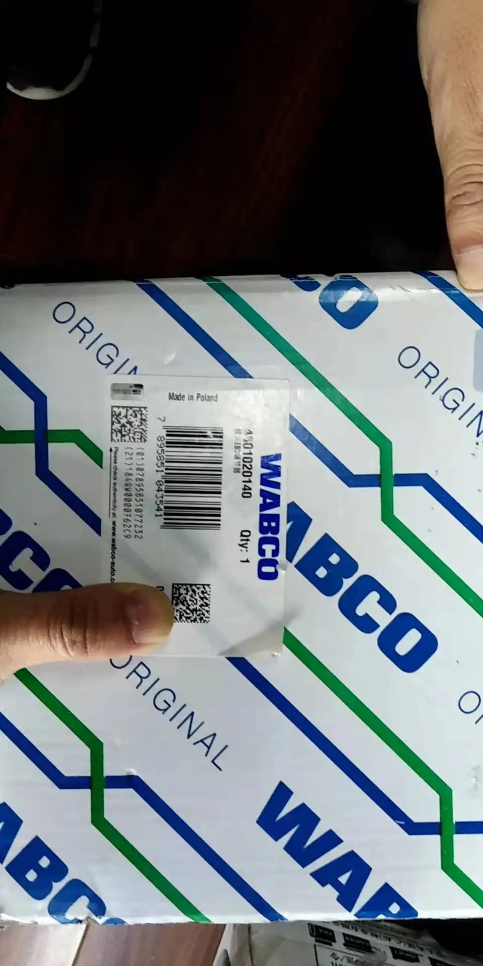 4801020140 EBS Trailer Modulator Parts - Original Brake Valve