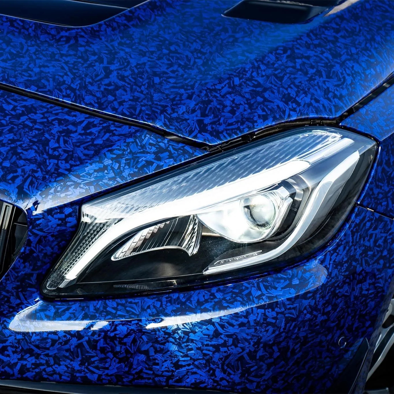 Hot Selling Factory Price Auto Body Wrapping Roll Vinyl Glossy Blue ...