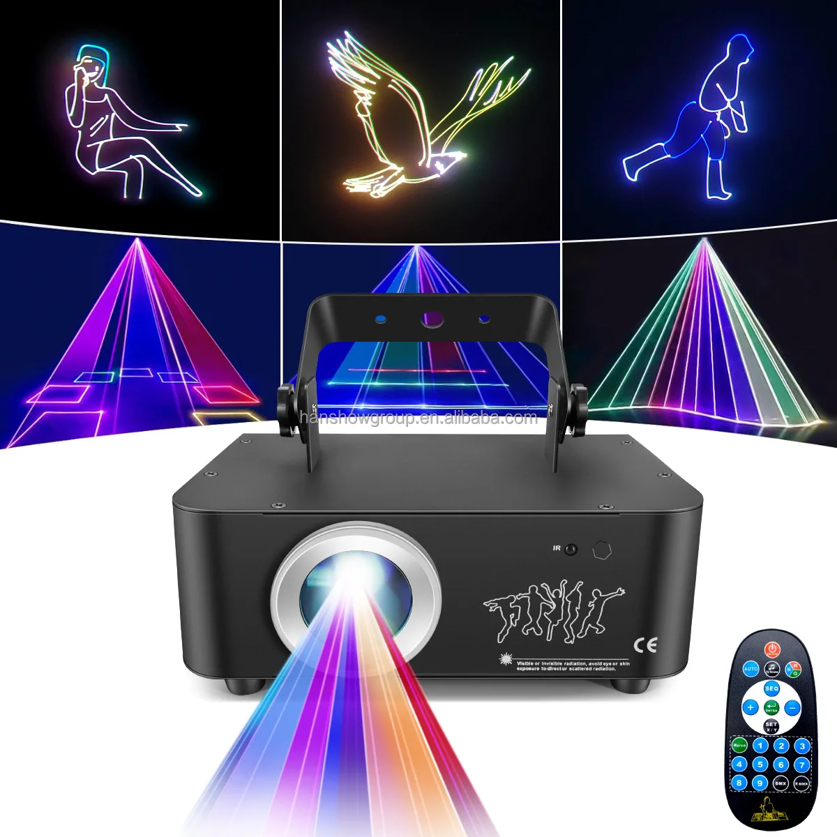 Professional 3D Full Color Mini LED Projection DMX512 Control for ...
