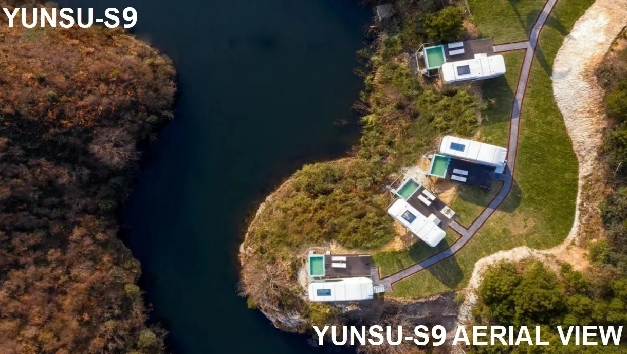 Yunsu S9 Space Capsule House Whole Readymade Smart Camping Mobile Homes House With Voice Control ...