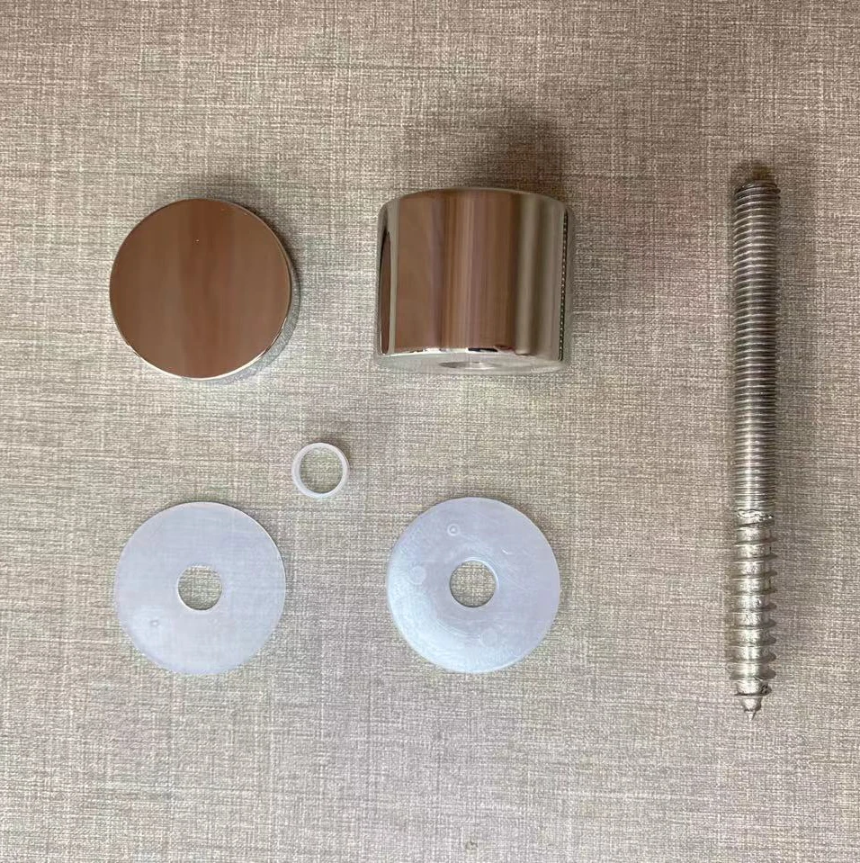 Railing Hardware Fittings Glass Pins 316 304 Stainless Steel Satin Matt ...