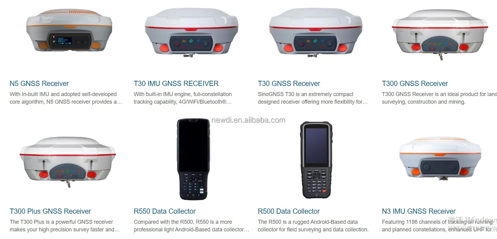 2022 1198 Channels High Accuracy Gnss Gps Receiver Sinognss N3 N5 Rover ...