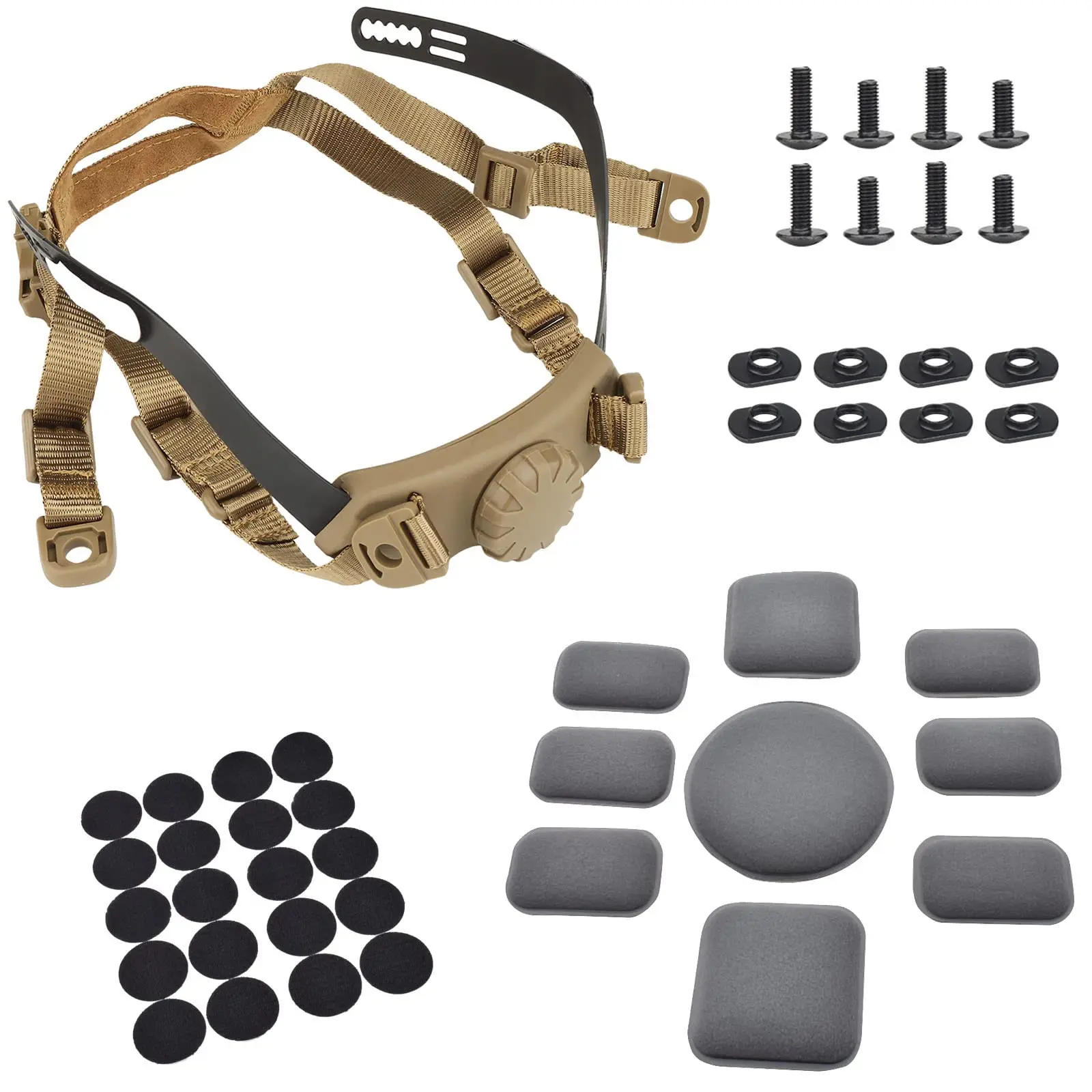 Adjustable Tactical Fast Helmet Suspension Retention System| Alibaba.com
