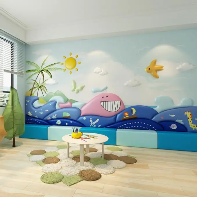 Custom Children’s Room Padded Wall Panels - Safe & Fun