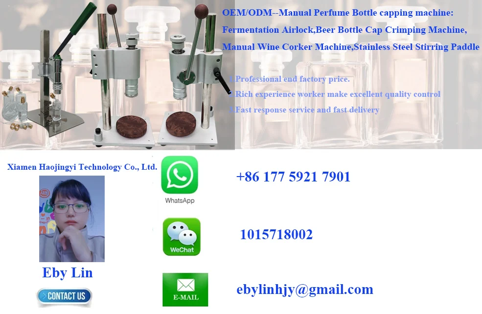 Efficient Perfume Bottle Capping - HJY Desktop Vials Sealer