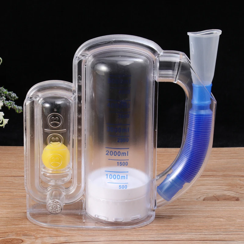 5000 Ml Breathing Exerciser - Vital Capacity Trainer