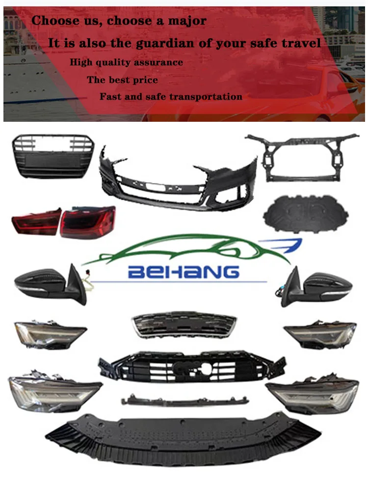 High Quality Front Bumper for Audi A8 D4PA 2015-2018