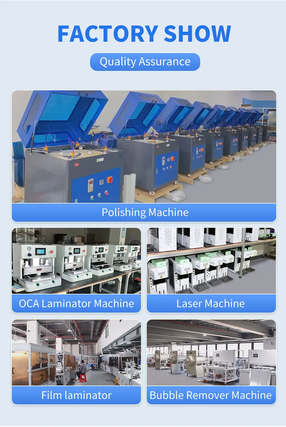 Optical Bonding Machine - OCA Vacuum Laminator 16inch 21inch