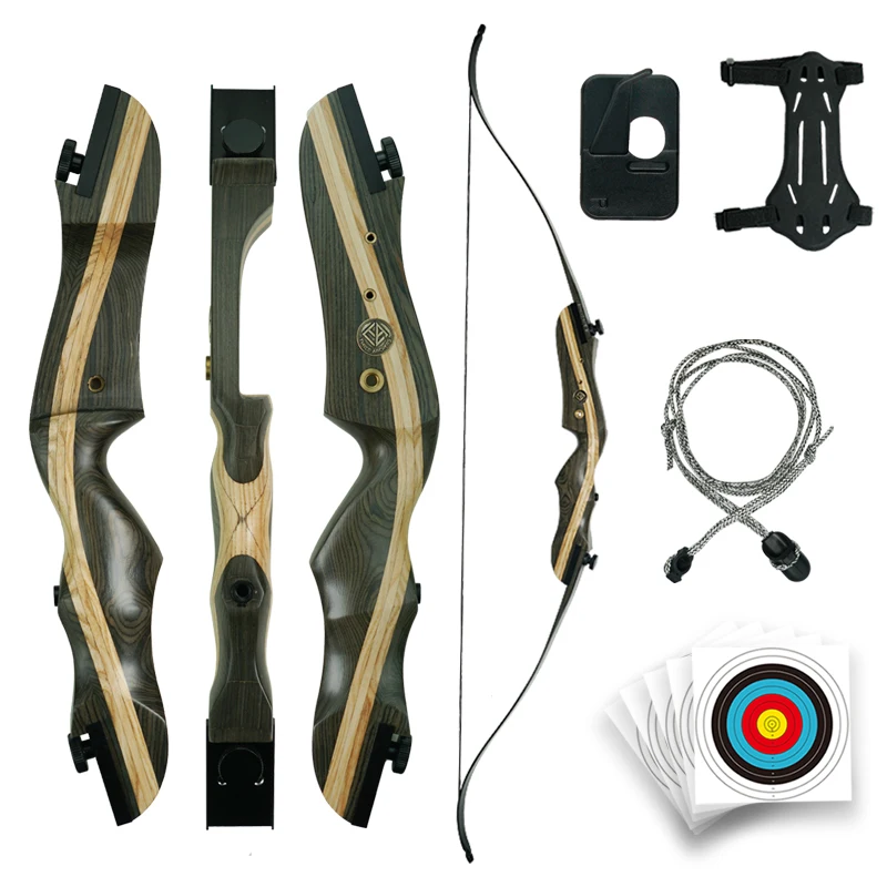 Professional Archery Take Down Recurve Bow Set Kids Traditional Bow ...