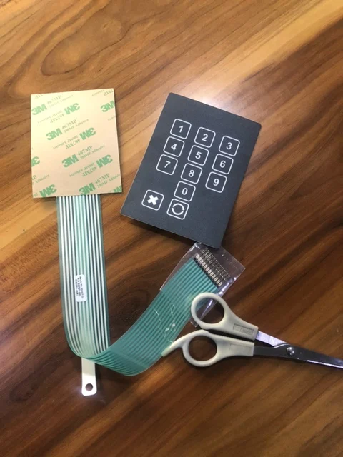 Fuel Dispenser Keypad Gilbarco Keyboard Membrane - Durable & Waterproof