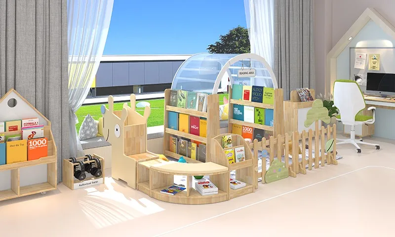 Pre-school Daycare Centre Interior Design - Kids Reading Room