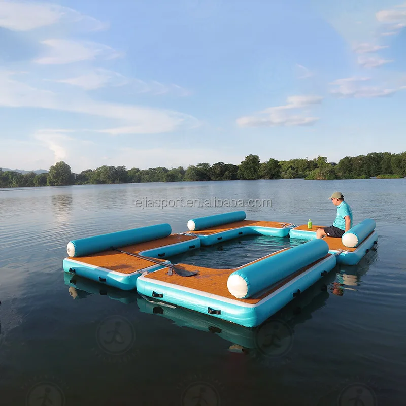 Inflatable Floating Docks - Durable and Non-Slip Platform
