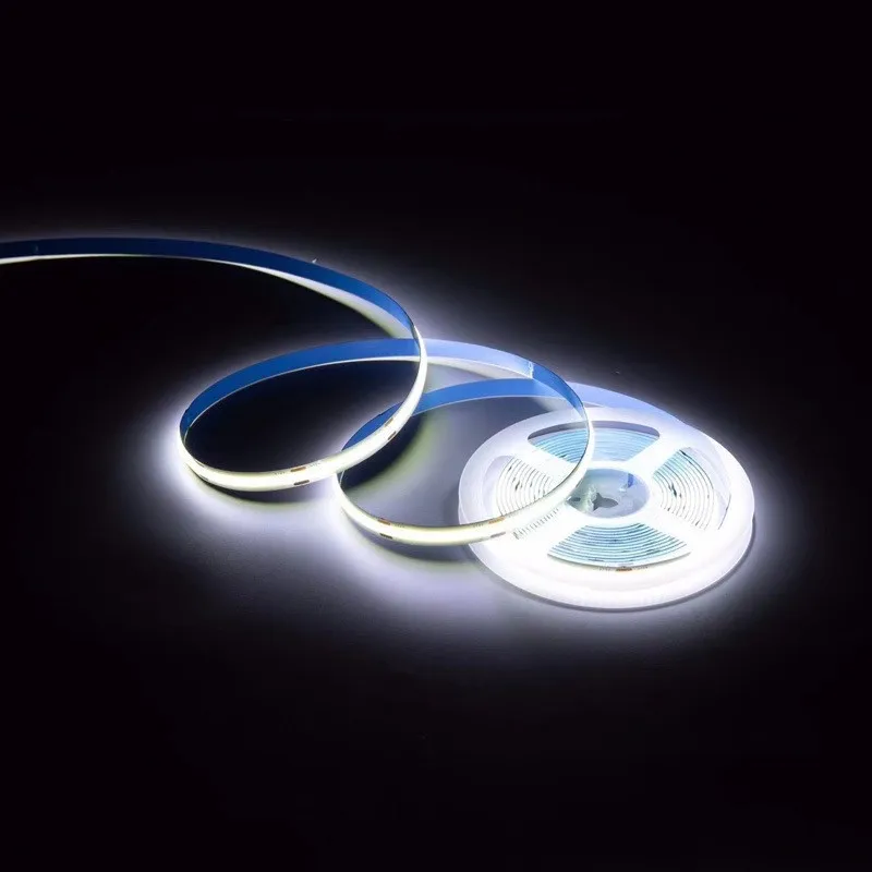 Flexible No Voltage Drop COB Strip 15 Meters 10W 24V 480LEDS/M RA90 ...