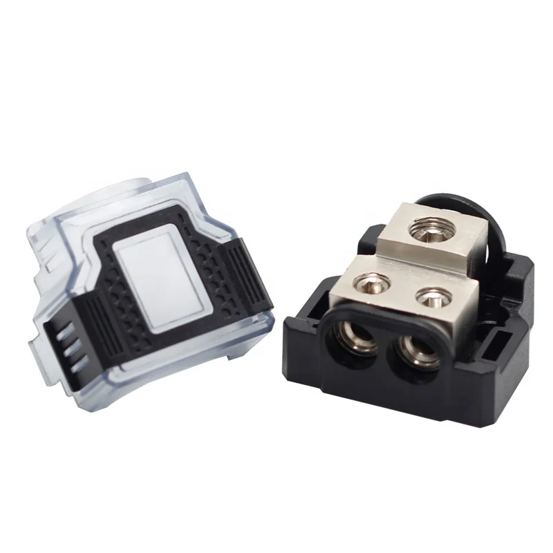 2-way Mini Power Distribution Block 1 X 4/8gauge In/2x8/10gauge Out ...