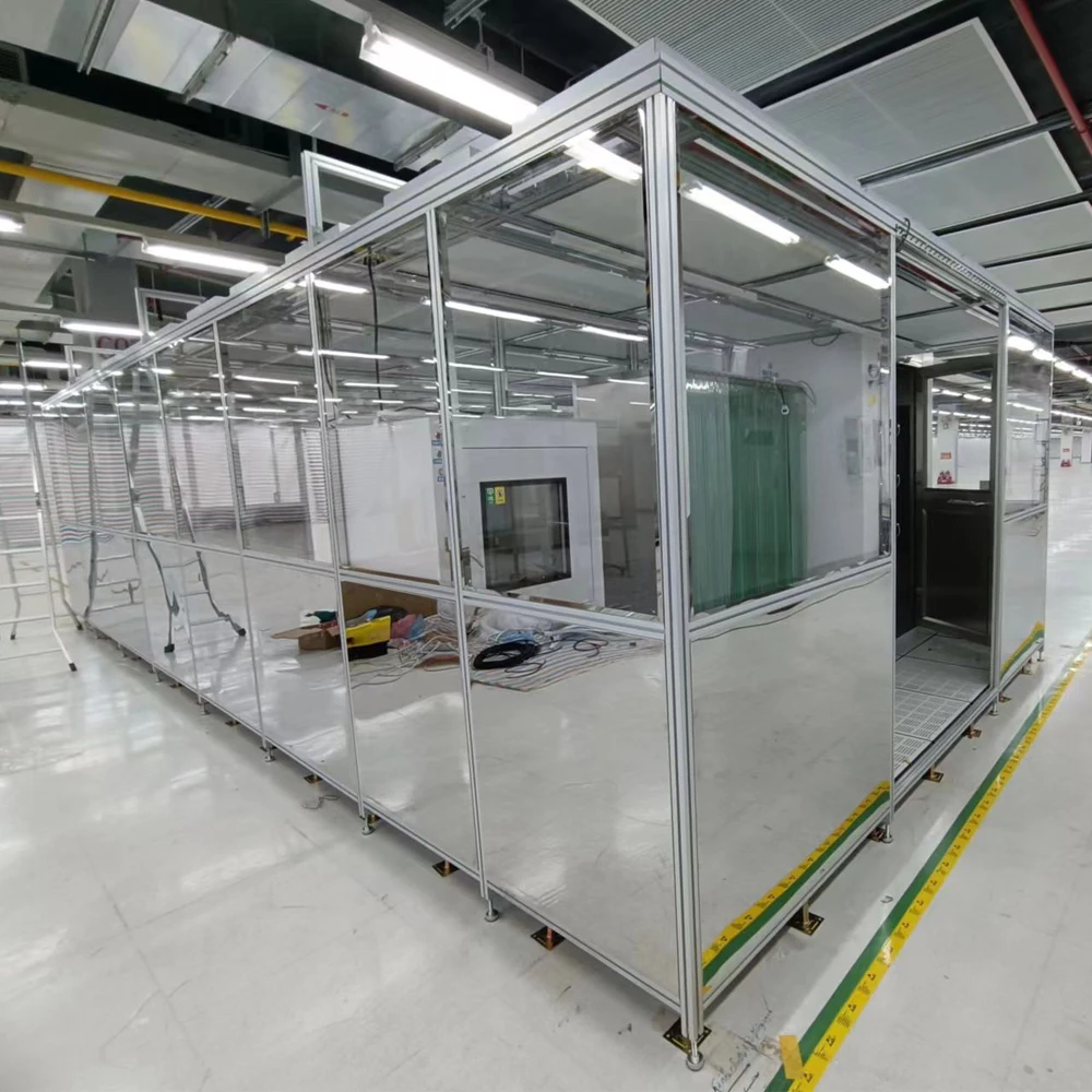 Modular Purification Clean Room Clean Booths with Different Cleanliness ...