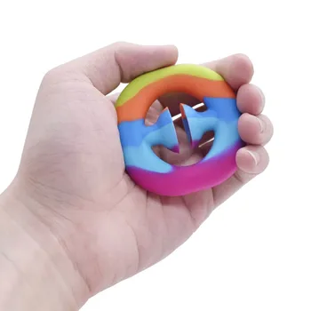 Stress Reliever Toy Hand Pressure Squeeze Grab Snap Fidget Toy For ...