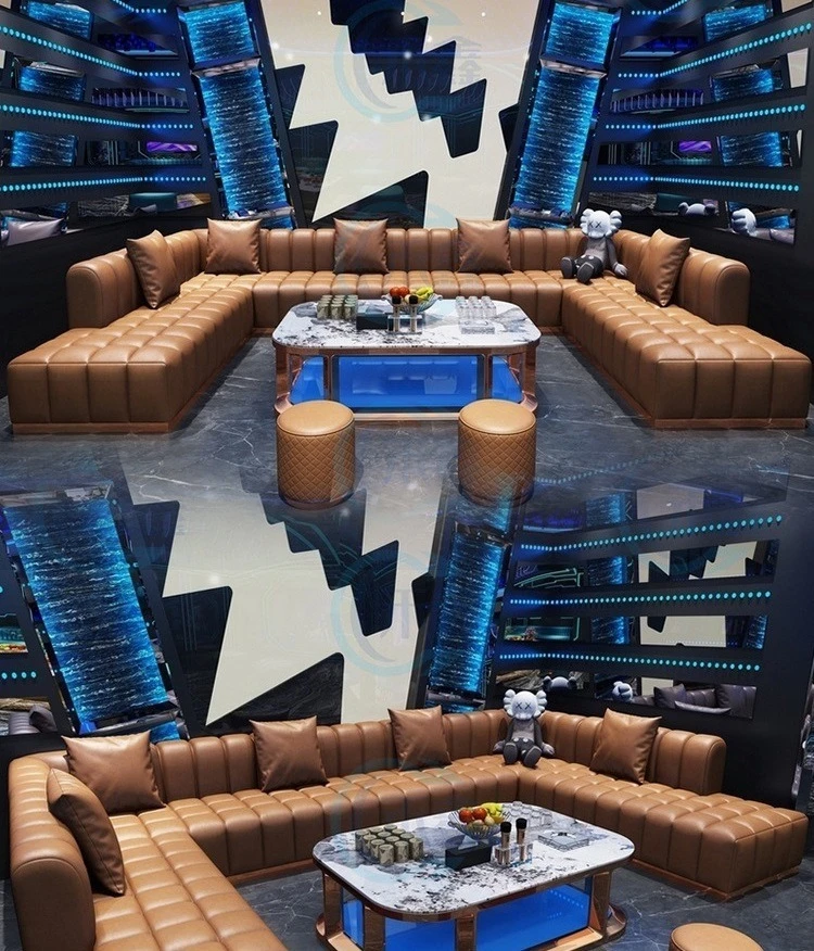 2024 YOUTAI Newest Modular Sectional Luxury Leather Sofa Nightclub ...