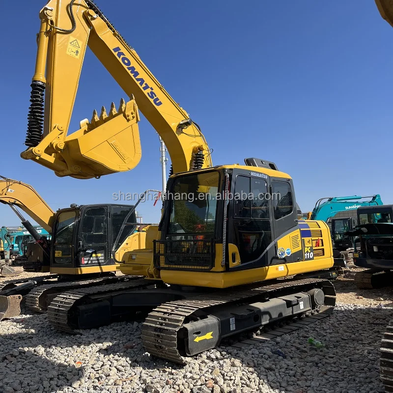 Used Komatsu Excavator Pc110 Mini 11ton Japan Original Second Hand ...