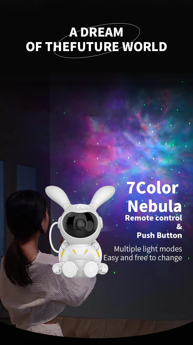 Starry Sky Projection Light - Enhance Your Bedroom Atmosphere