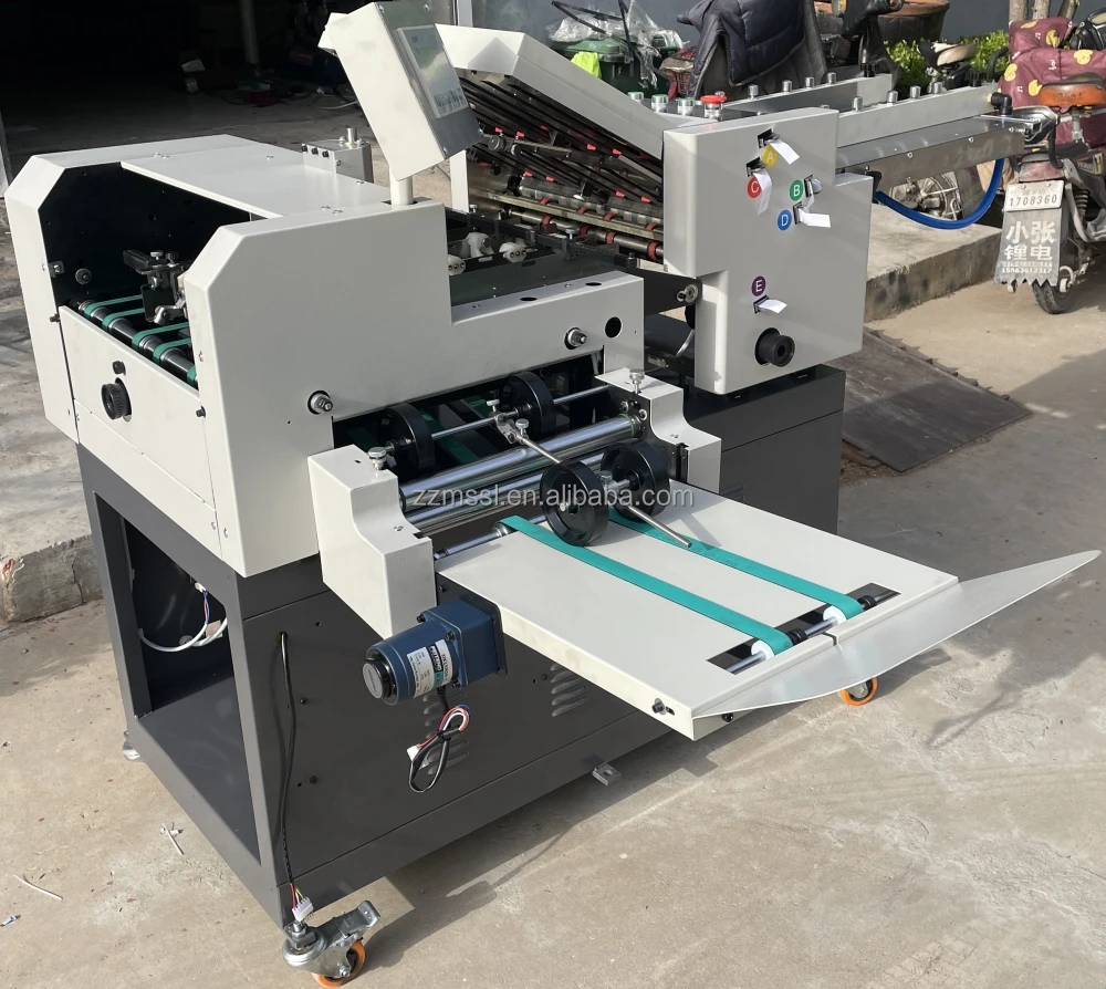 Automatic Cross Fold Paper Folding Machine - Best Sale