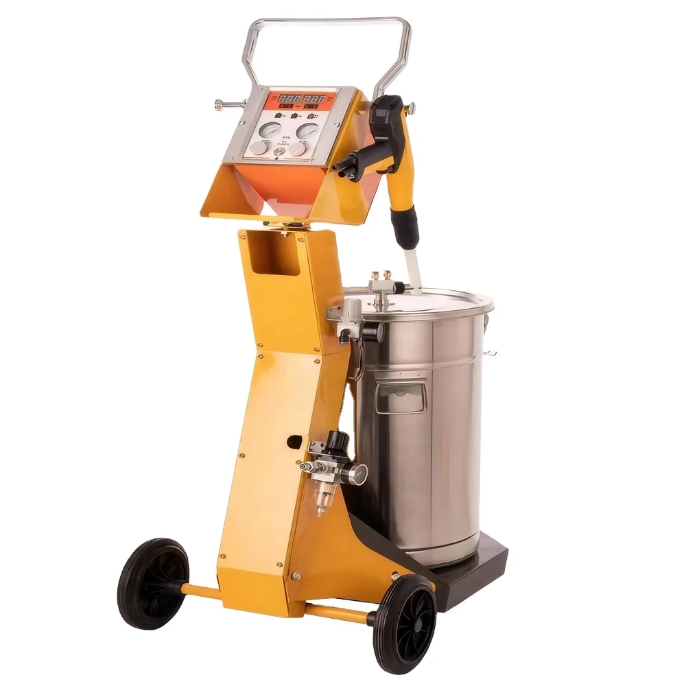 Manual Electrostatic Powder Coating Mahine With Manual Spray Gun ...