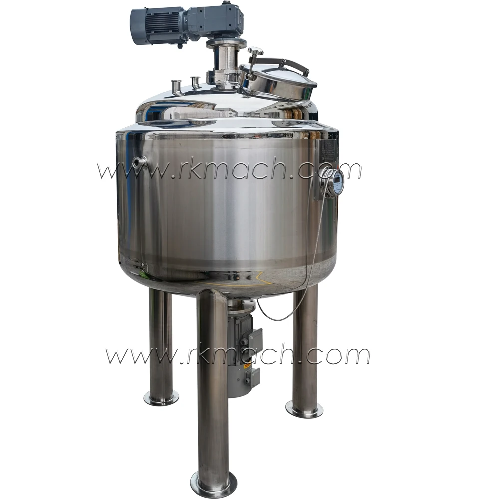 500liter Jacketed Ice Cream Mixing Tank with Emulsifier