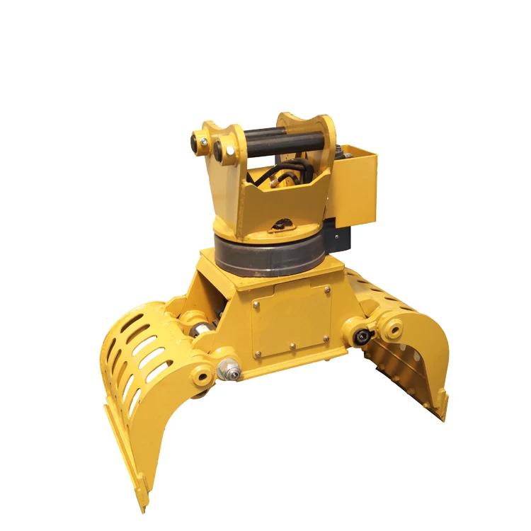 Excavator Hydraulic Sorting Grab With Rotator - Buy Excavator Hydraulic ...