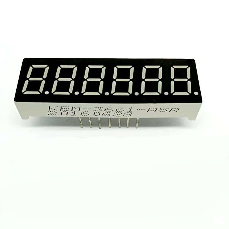 0.36 Inch 6 Digit 7 Segment Led Display 6 Digit Seven Segment Display ...