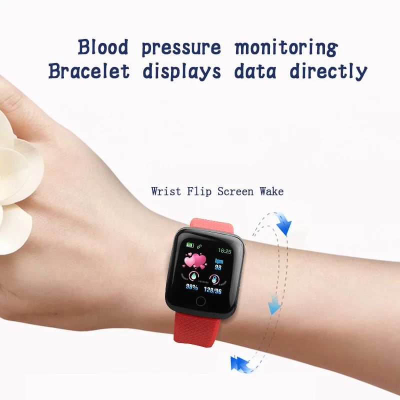 Popular 1.44inches Touch Control 116plus 116s Fitpro D13 Smart Watch - Buy Cool Sport Waterproof ...