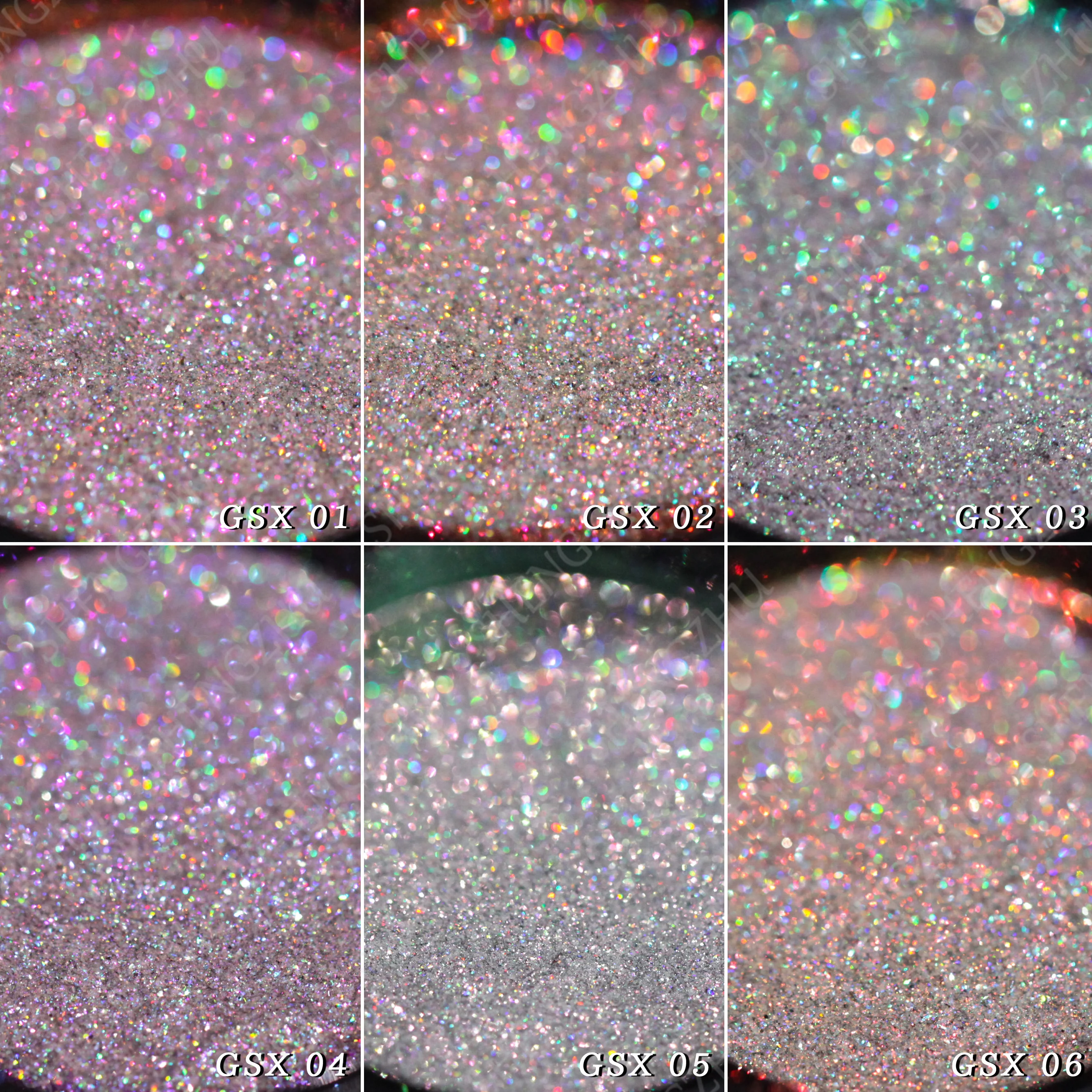 Multichrome Glitter Pigment Eyeshadow - Holographic Chameleon