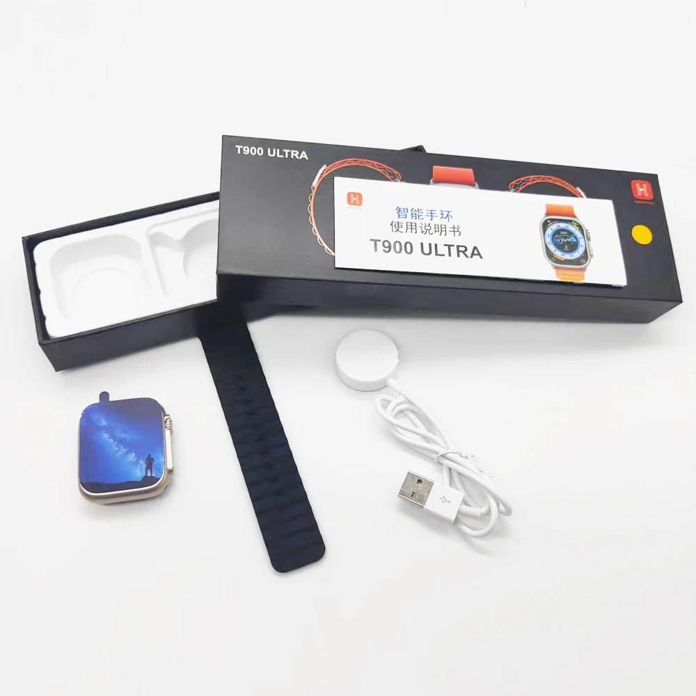 T900 Ultra Hot Sale Series 8 Sport Smart Watch 2.02 Inch Tft Touch ...