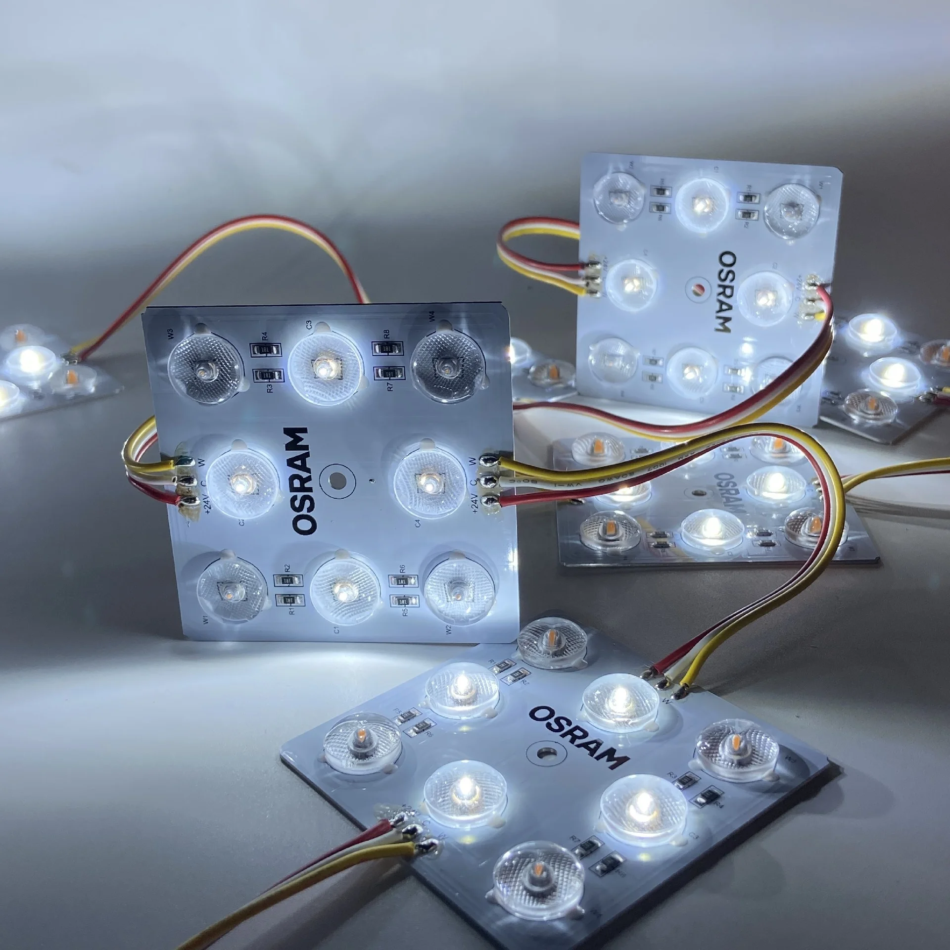 Dual Color Temperatures CCT LED Module 24V CRI90 6.8W