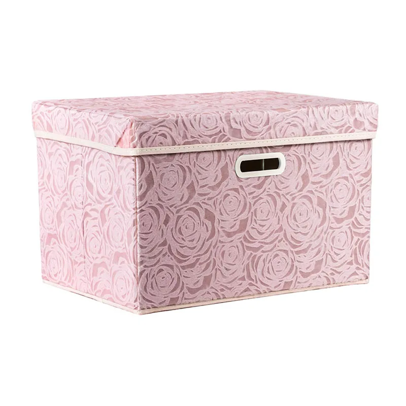 Collapsible Foldable Square Fabric Storage Box for Large Houseware and ...