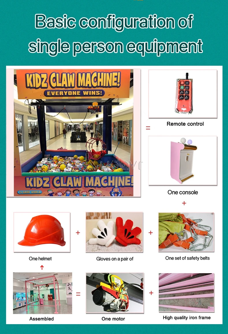 Adult Grabber - Snack Grabber Human Crane Machine