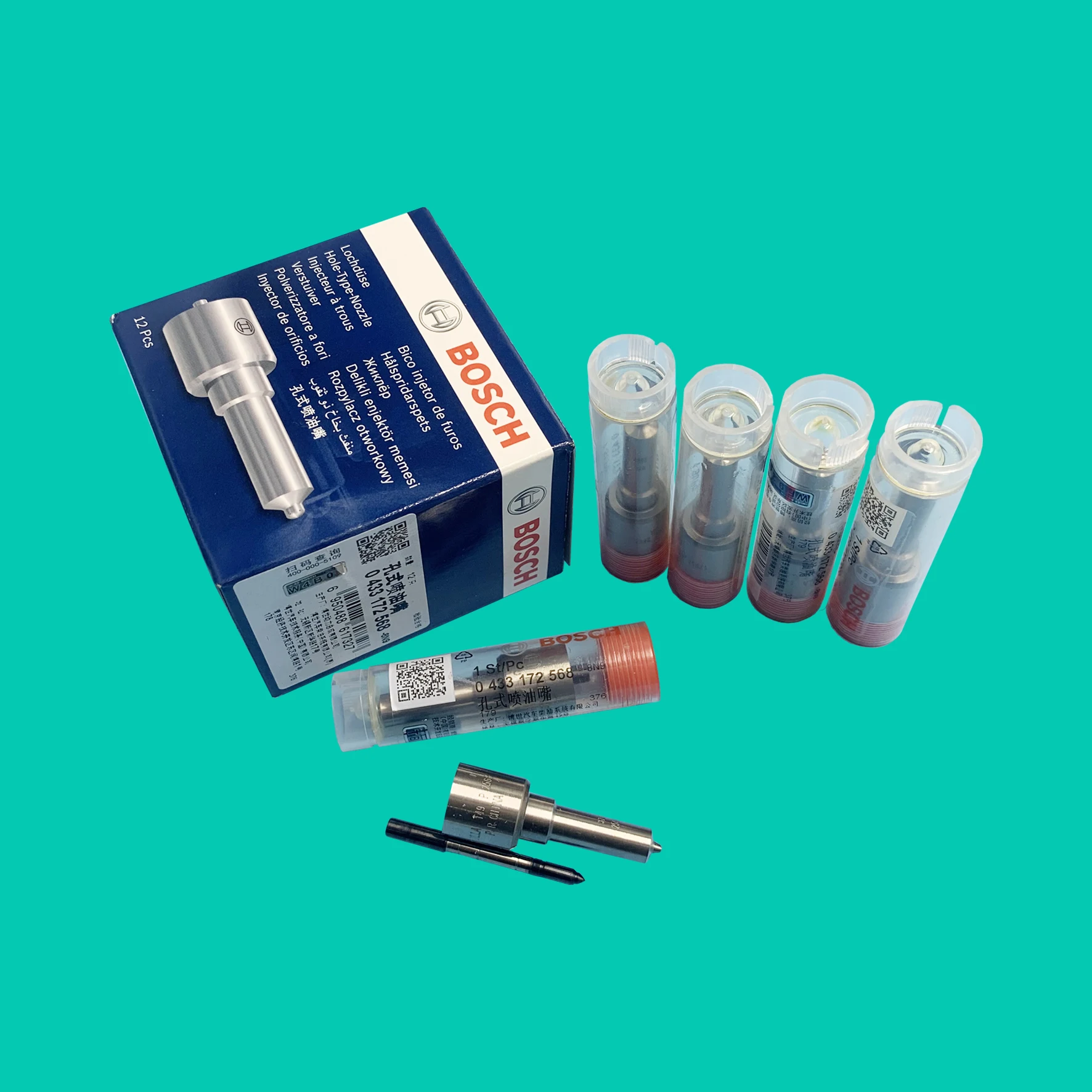 Original 2kd Injector Nozzle 0433172568 Mk8 Nozzle For Auto Engine ...