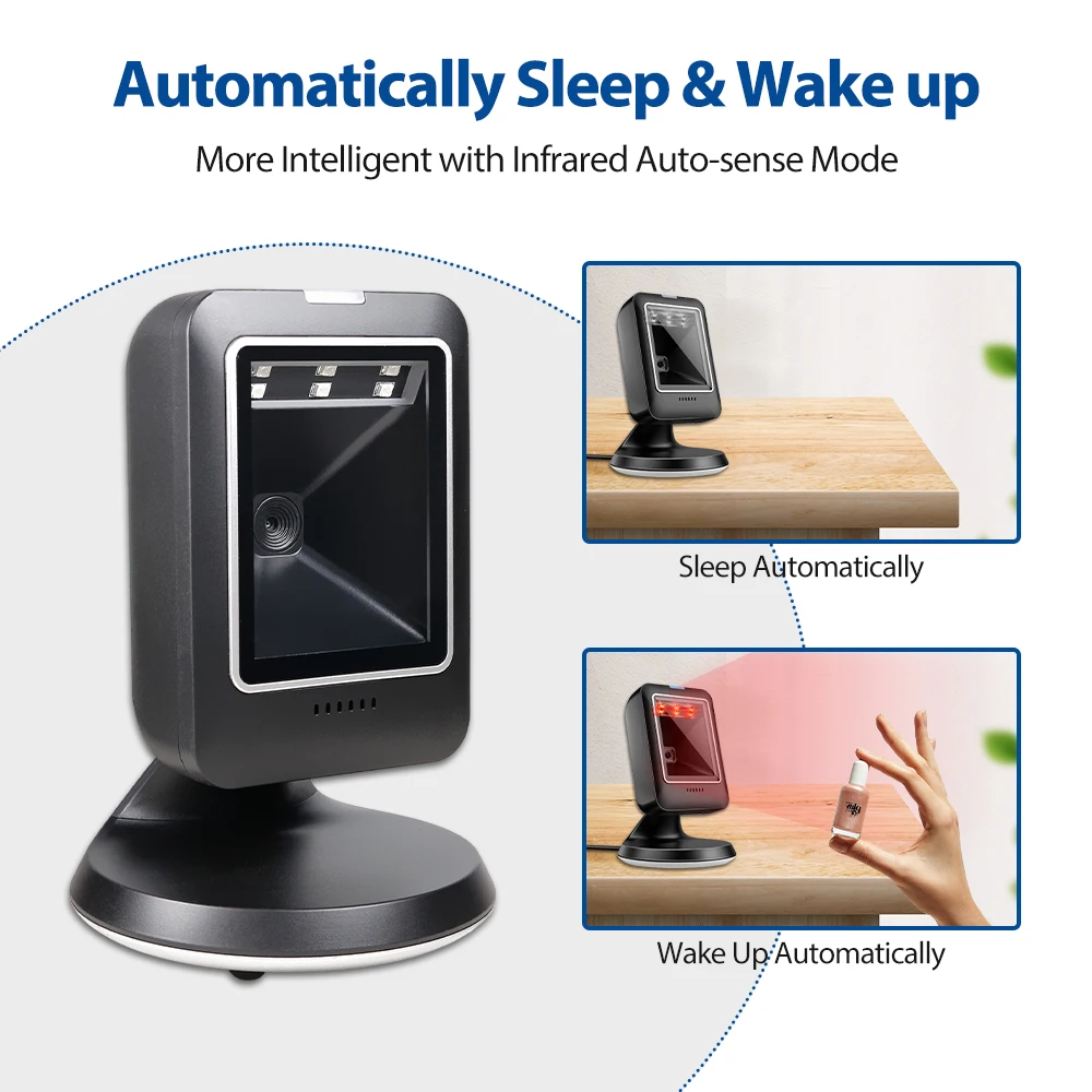 Topnotch Reader Barcode Table Top Scanner For Efficient Checkout ...