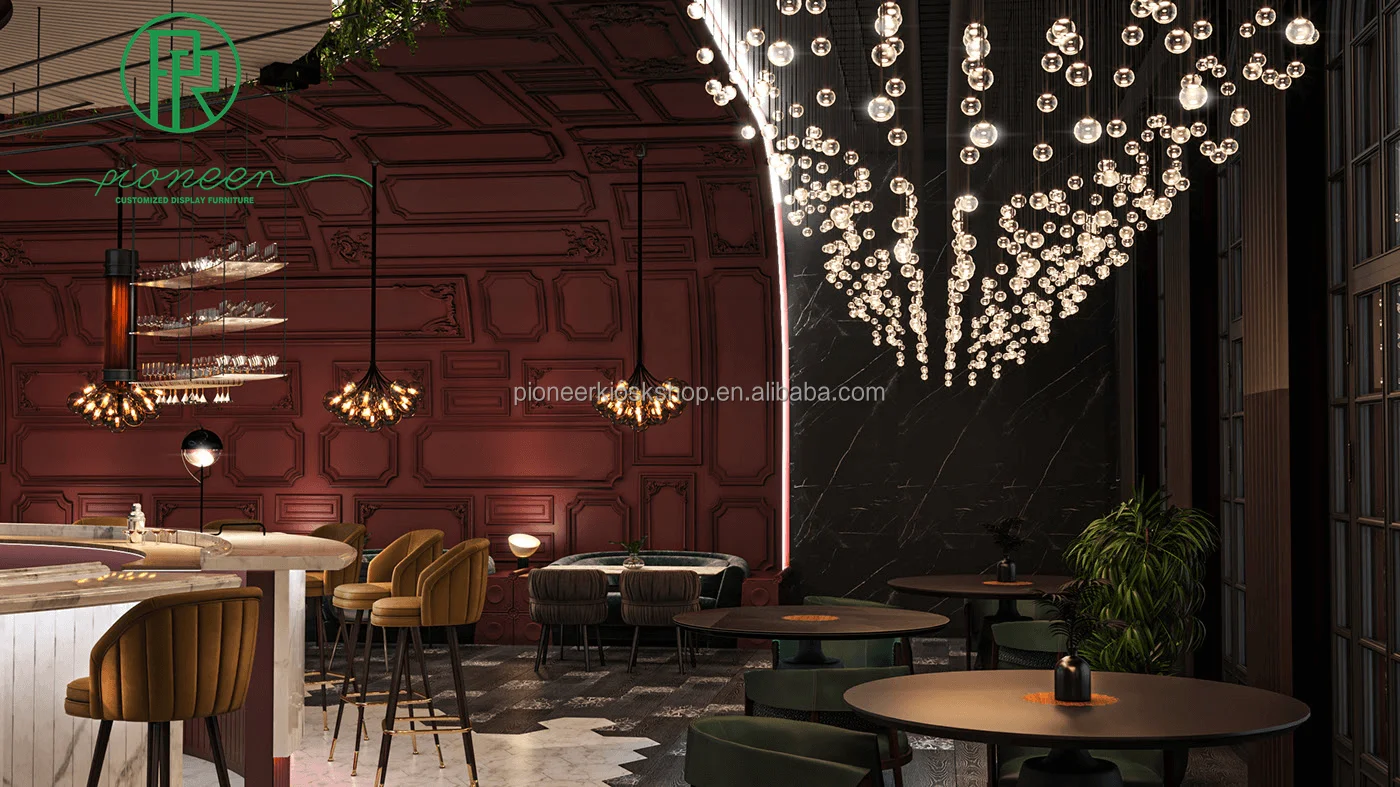 Luxury Hotel Bar Counter - Stylish & Functional Design