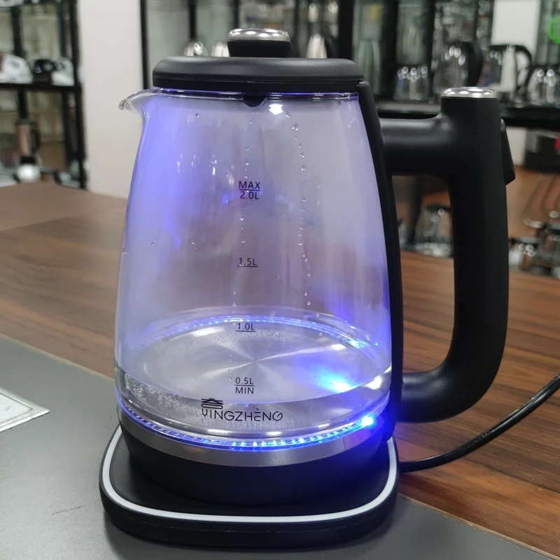 YINGZHENG Spot Cordless Kettle - 1.8L Electric Glass Kettle