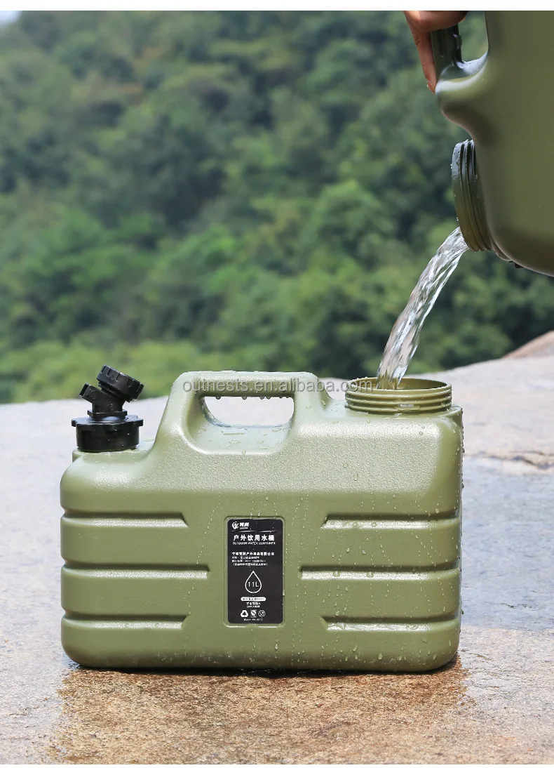 Outdoor Water Storage tank Camping Portable Water Bucket Hiking ...
