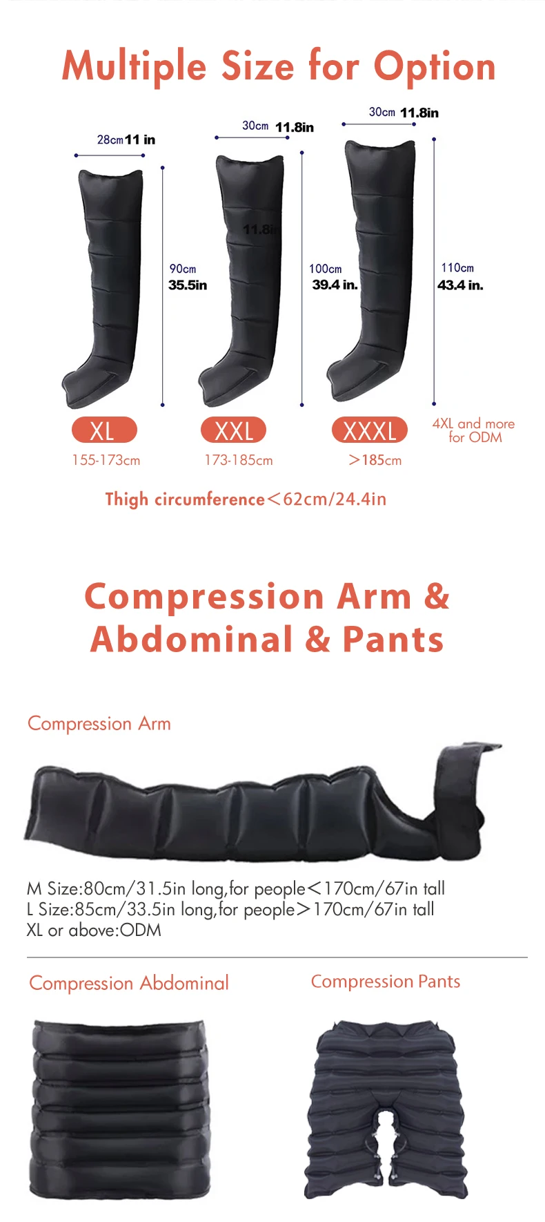 Maximize Recovery with Air Leg Compression Boots by MAXTORC