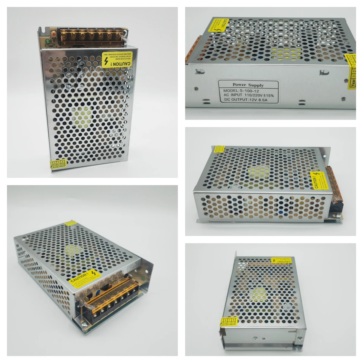 200w 110v 220v Ac To Dc 12v 15a 18 Channels Cctv Camera Safety Switch ...