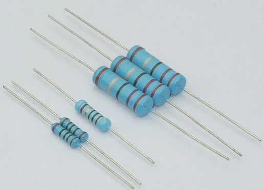 1/8w 1/4w 1/2w 1w 2w 3w 5w Mf Resistor 1% Metal Film Resistor - Buy Mf ...