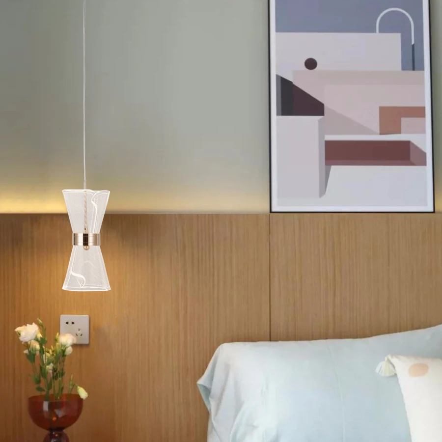Modern Living Room Led Mounted Lamp Bright and Transparent Bedroom ...