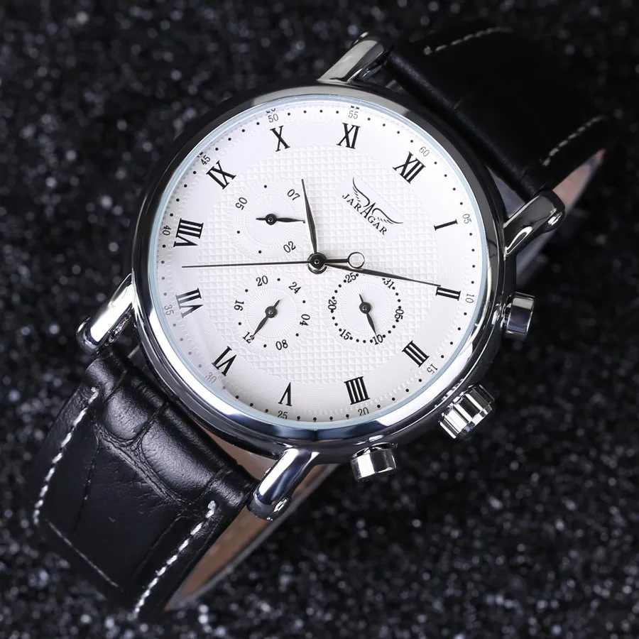 JARAGAR Sport Watches for Men - Automatic Mechanical Wristwatch