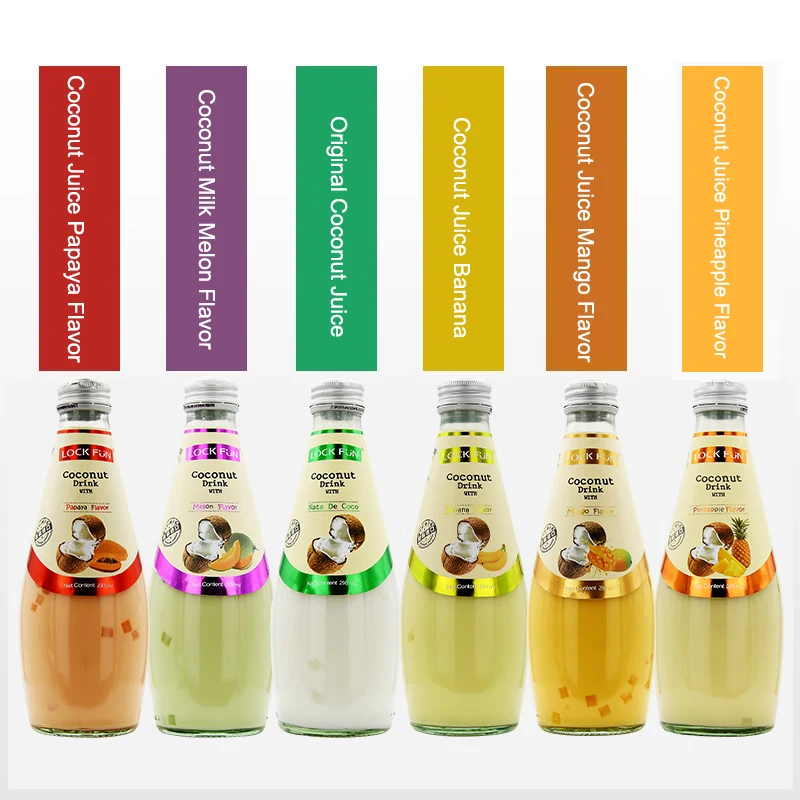 Lockfun Coconut Milk Drink Coconut Juice Drink Containing Coconut Water ...